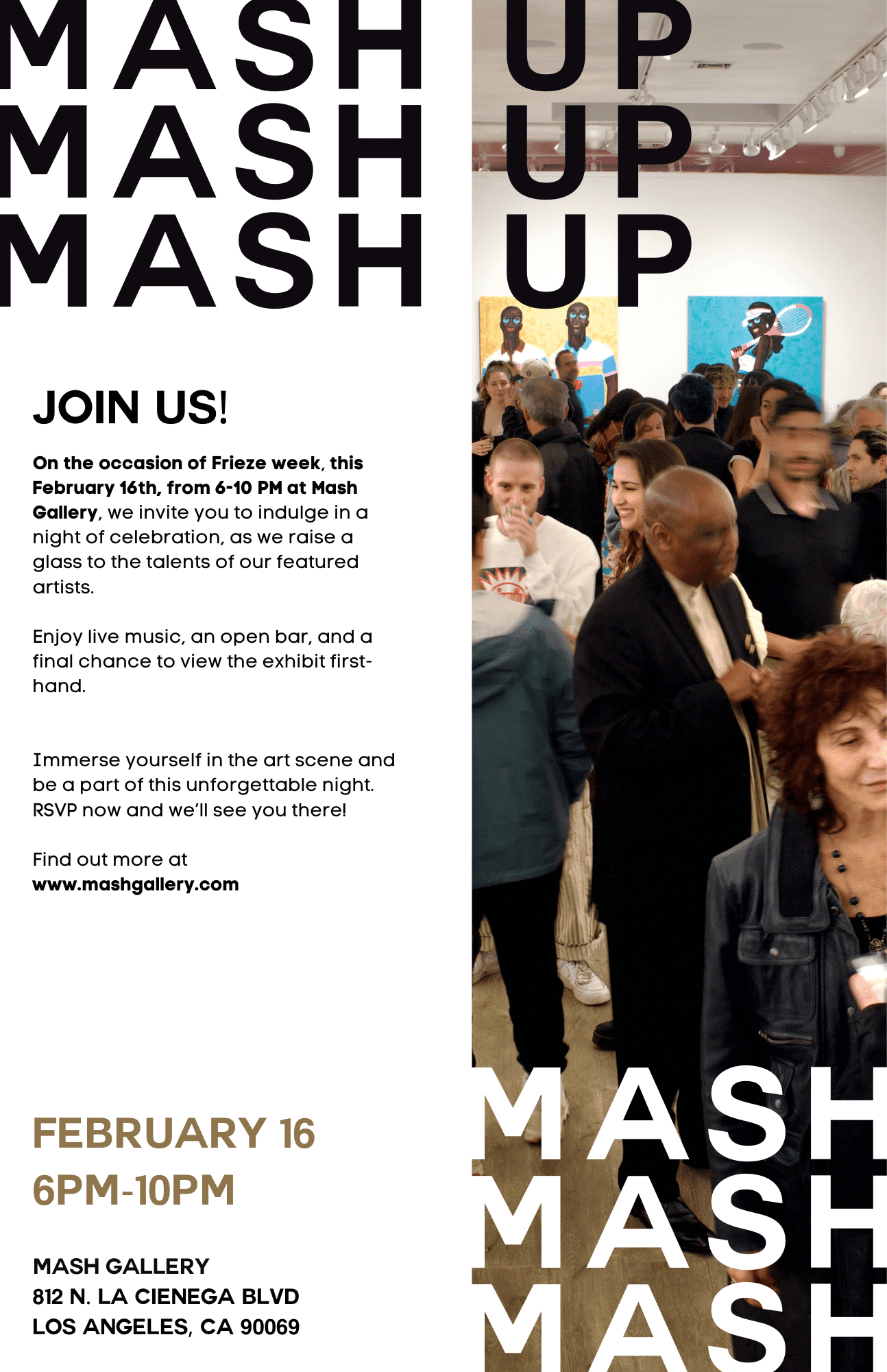 HOW TO CELEBRATE ART WEEK WITH MASH GALLERY | Contemporary Art Gallery in LA Mash Gallery