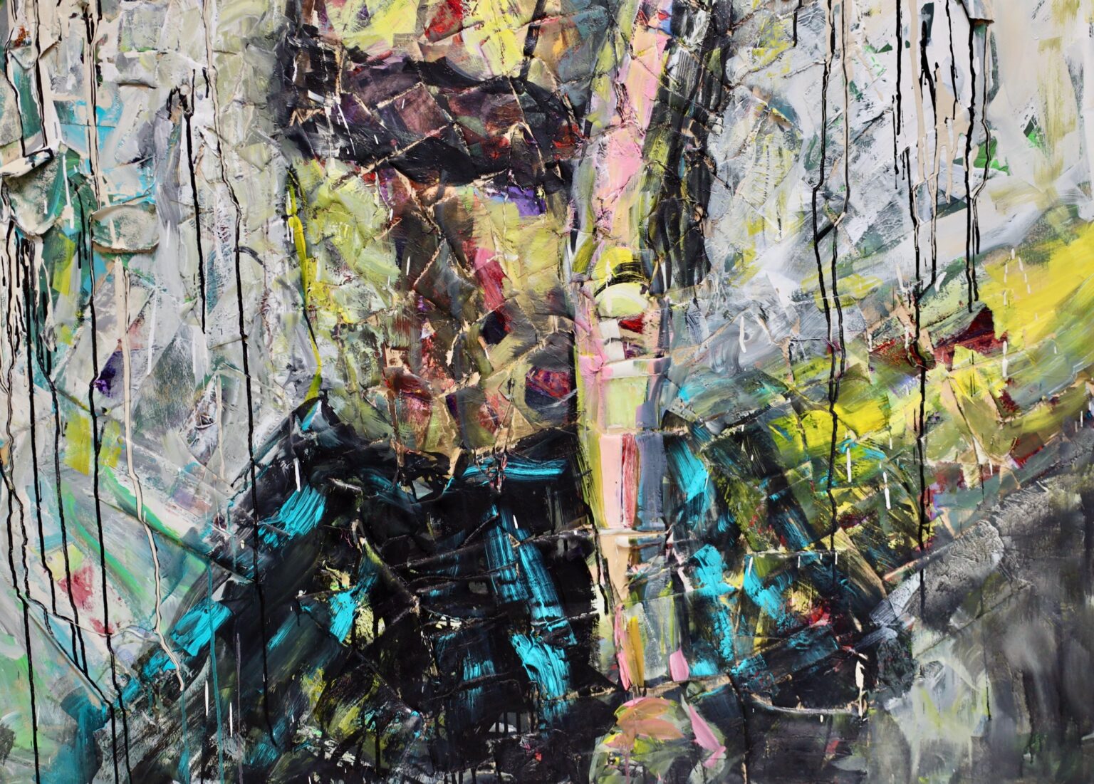 "The Future is Now" Female Figure Painting | Mash Gallery